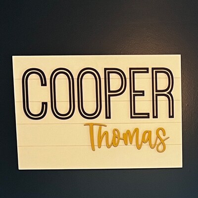 Custom Name Sign Round Baby Name Boy Nursery Sign Baby - Etsy