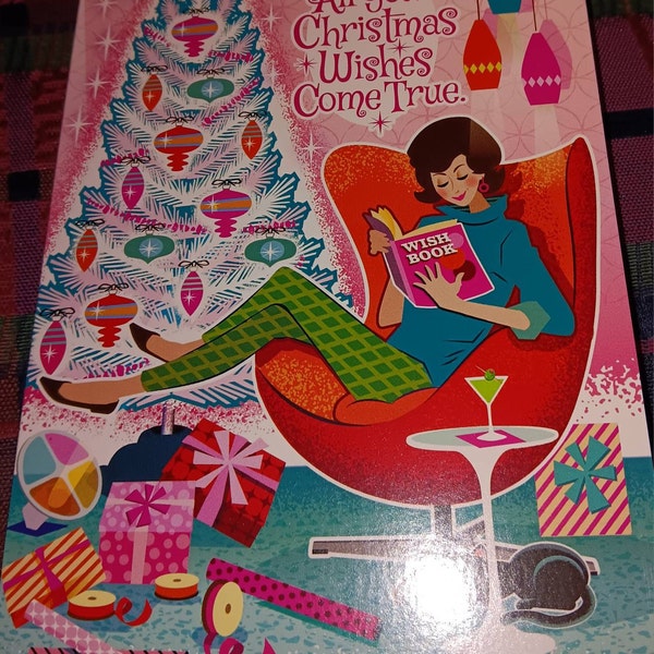 Vintage Kitchen Christmas Cards, Package of 8 | Retro Christmas Cards ...