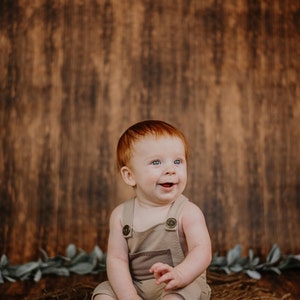 Baby Boy Photo Outfit Sitter 6-9 Mo Neutral Props Baby Boy Romper ...