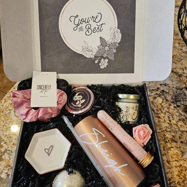 Thank You Gift Box for Her, Show Gratitude or Token of Thanks ...