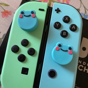 Joy-con Stick Caps: AC Lily Frog - Etsy