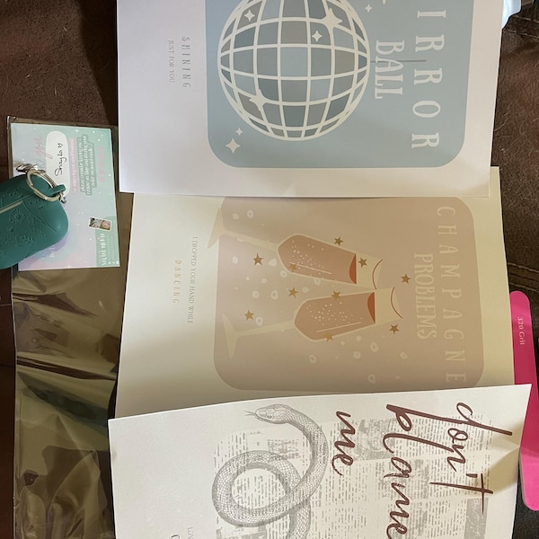 Set of 3 | Taylor Inspired Prints, Posters, Gallery Wall, Multi-set ...