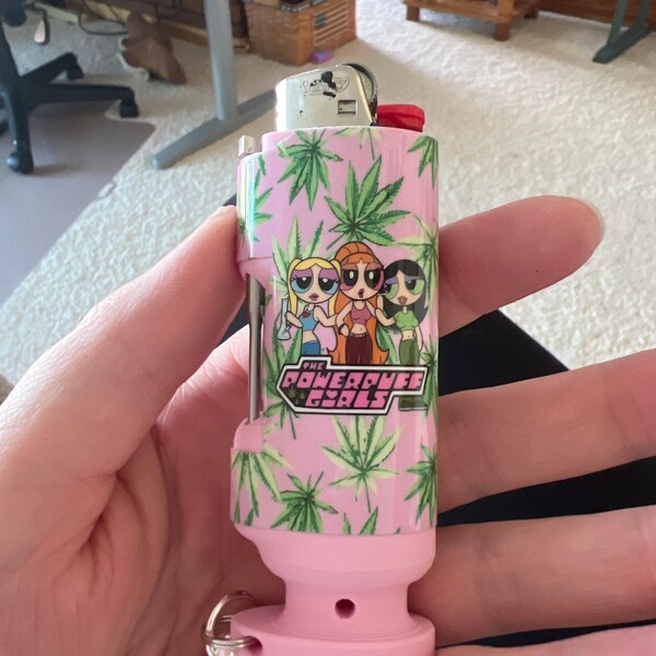 Lilac Fields - Holographic - Bee Blazin' Lighter Sleeve - Hemp Wick ...