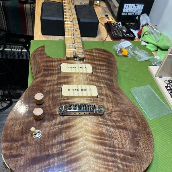 MOP Dolphin in Rosewood Guitar Knob - Etsy