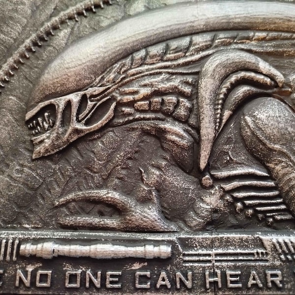 Alien Xenomorph Movie Gift. Weyland Yutani 3D Printed Sign. - Etsy