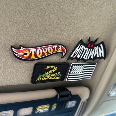 SET of 4 Toyota FJ 40 Landcruiser PVC Mini Morale Patches Ranger Eyes ...