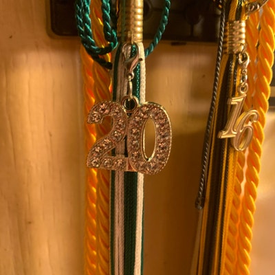 Shiny White Graduation Cap With Your Choice of Tassel Color Tassels ...