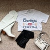 Cowboys & Beer Crop Top - Etsy