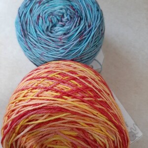 Everyday Pride Hand Dyed Rainbow Variegated Yarn Superwash Merino Wool ...