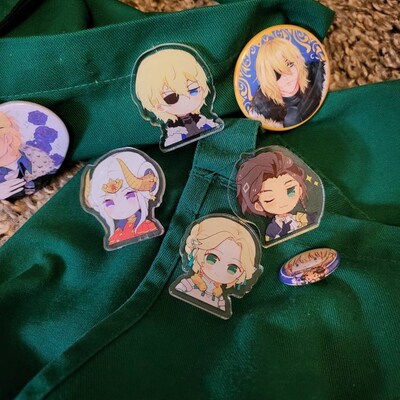 Fire Emblem: Three Houses Acrylic Pins - Etsy