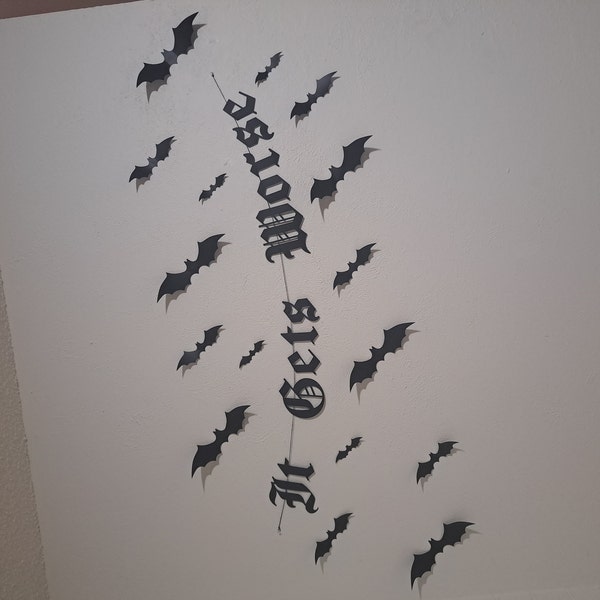 As Above so Below Gothic Banner, Goth Home Decor, Tarot, Witchy Wall ...