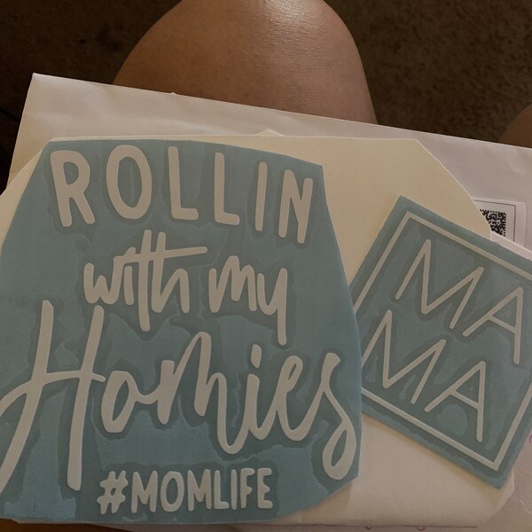 Rollin With My Homies Car Decal - Etsy