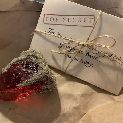 Philosopher's Stone Replica Prop With Envelope - Etsy