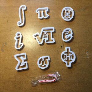 Maths Cookie Cutter Set / 3D Printed - Etsy