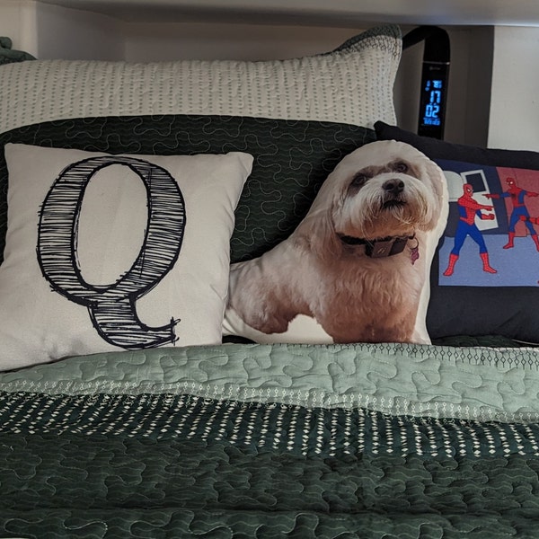 Initial Pillow - Letter Pillow - Pillow With Letter M - Monogrammed ...