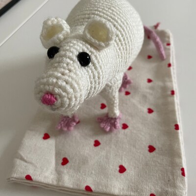 Digital Crochet Pattern Realistic Rat - Etsy