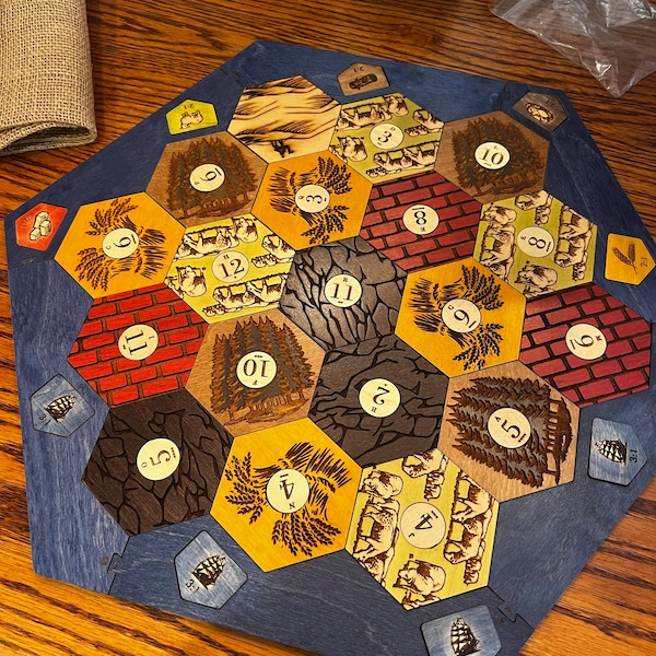 Wood Game Board | Classic | 3-4 or 3-6 Player, Laser Cut, Personalized ...