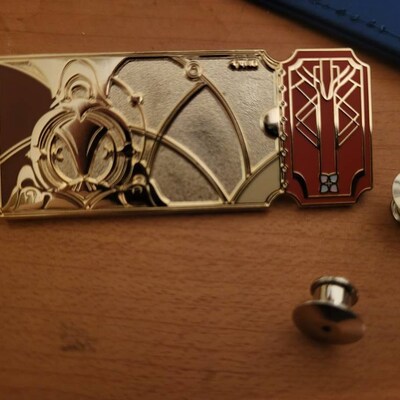 Aeon Symbols, Blue & Yellow, Double-sided Microfiber Cloth Honkai: Star ...