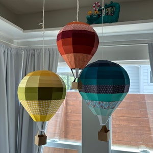 DIY Airship Kit Plain, Papercraft Low Poly, Paper Lamp - Etsy