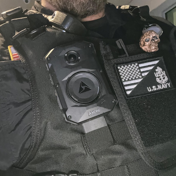 Axon 4 Body Camera MOLLE Mount: Low Profile Vest Attachment - Etsy