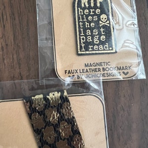 Tombstone Magnetic Bookmark RIP Here Lies the Last Page I - Etsy