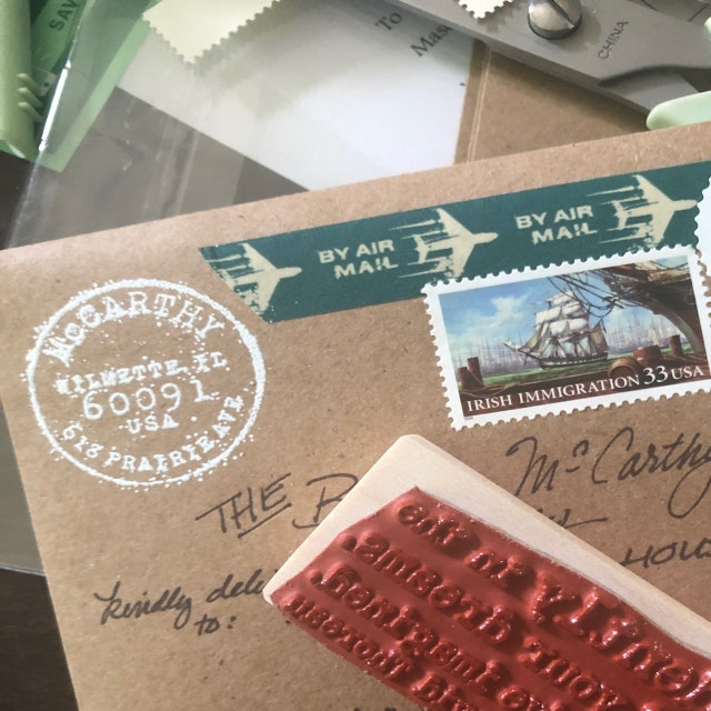 Margaret loved their purchase from TailorMadeStamps