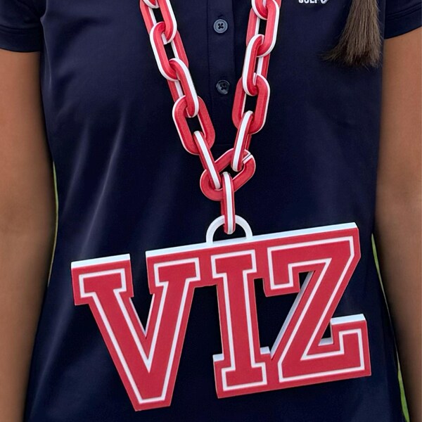 Custom 3D Turnover Oversized Fan Chain MVP Player of Game All Sport ...