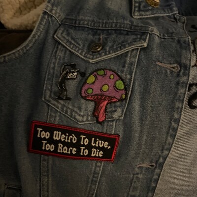 Tall Potion Embroidered Patch - Etsy