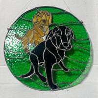 Boxer Dog Digital Stained Glass Pattern - Includes Printable Pages and ...