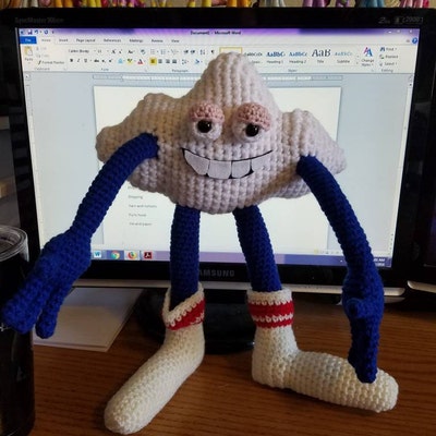 Fuzzy Troll Crochet Pattern - Etsy