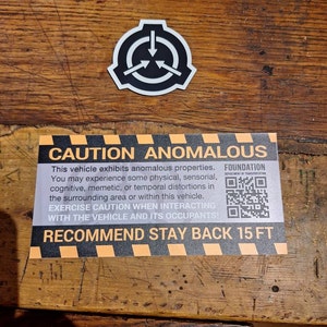 SCP Logo Holographic Sticker 3-inch RESTOCKED - Etsy