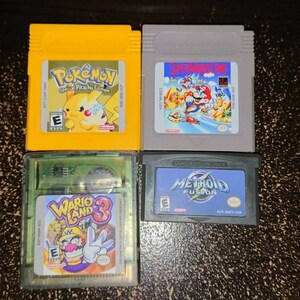 Gameboy Labels Yellow Pikachu Version Replacement Label Decal - Etsy