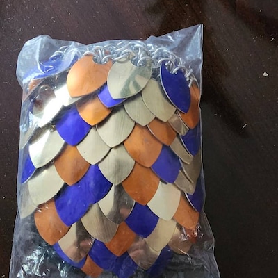 Full Arm Scalemaille and Leather Armor Scale and Chainmail - Etsy