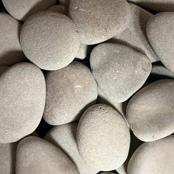 Sugar Stones - Natural Ocean Tumbled Light Stones for Kindness Rock ...