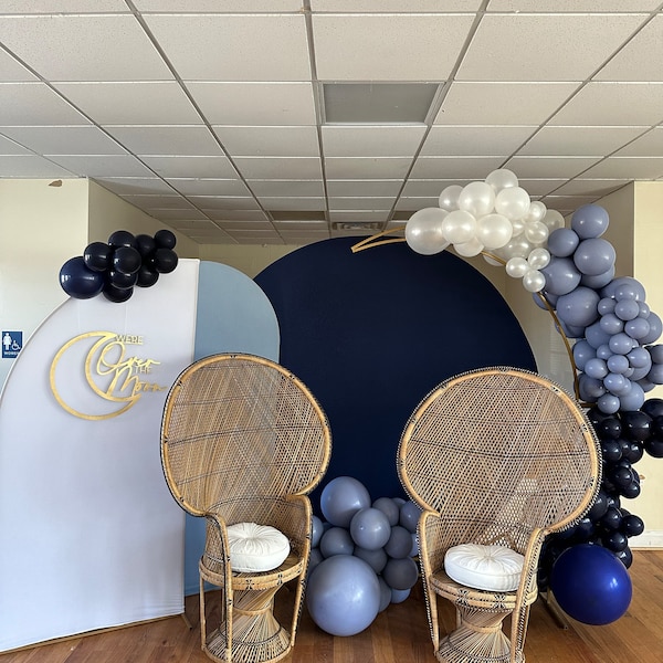 Over the Moon Baby Shower, Crescent Moon Decor, Celestial Baby Shower ...