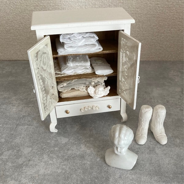 Dollhouse Wood Stove Vintage, Miniature Stove Fireplace, 1:12 Scale ...