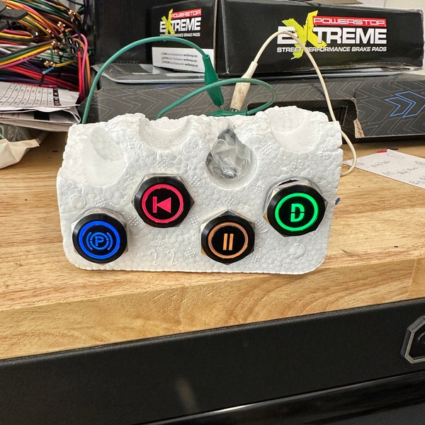 Push Button Switch Socket | 16mm, 19mm, 22mm, 25mm | Harness Pigtail ...