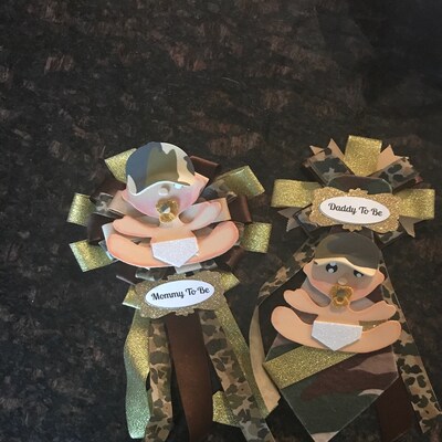 Monster Inc Baby Mikey Shower Corsage, Sully Corsage, Mikey Baby Shower ...