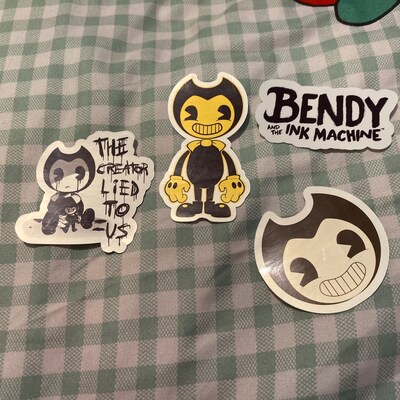Bendy and the Ink Machine Vinyl Stickers Planner - Etsy