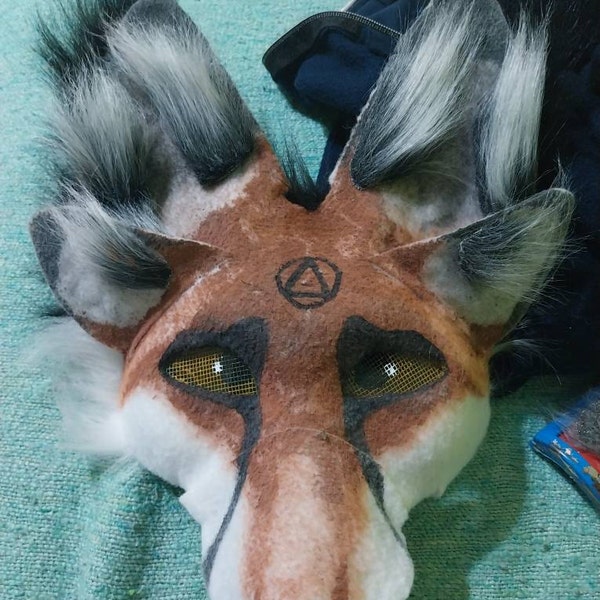 Fleshed Black Cat Therian Mask - Etsy