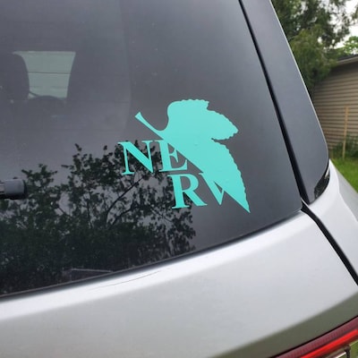 Neon Genesis Evangelion NERV Anime Vinyl Decal, Car Accessory, Laptop ...