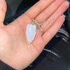 Raw Opalite Crystal Pendulum Reiki Wicca Divination Tool Earthegy 3177 - Etsy