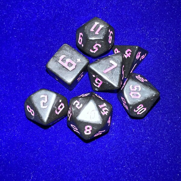 Lotus and Koi Giant D20, Flower and Fish Dice for Dungeons and Dragons ...