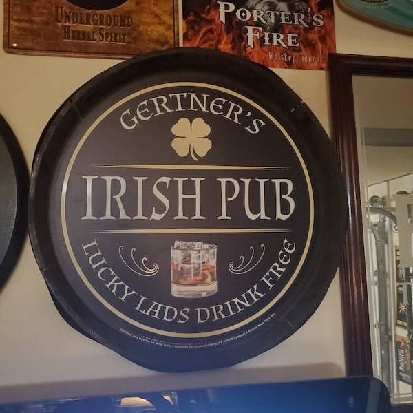 Custom Irish Pub, Whiskey Irish Bar, Irish Whiskey Pub, Decor for Irish ...