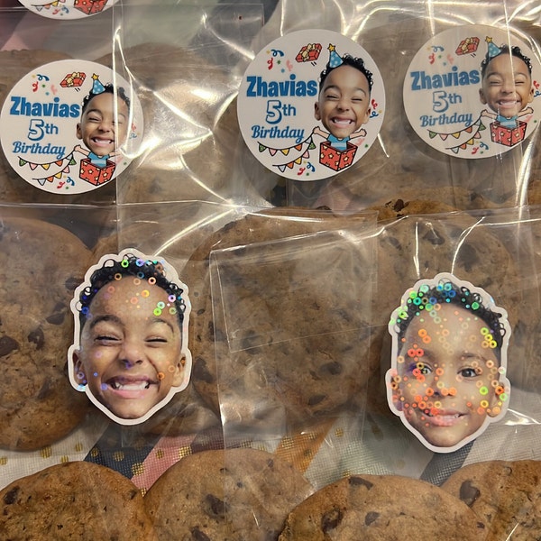 Customized Sticker, Birthday Stickers, Goody Bag Stickers, Thank You ...