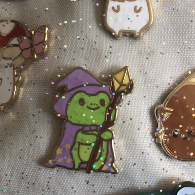Yer a Wizard Froggy Enamel Pin / Halloween, Frog, Dnd, Dungeons and ...