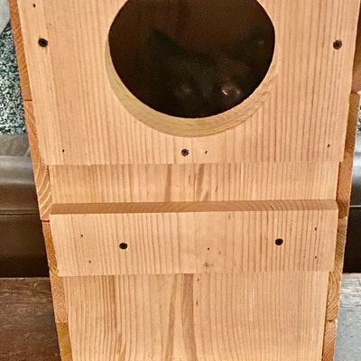 Barred or Great Horned Owl Nesting Box Made of Pine and Cedar - Etsy