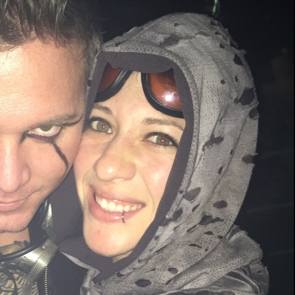 Hood Light Grey Tie Dye Light Fabric Hood Lining Hood Desert Festival ...