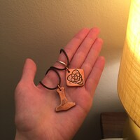 Havamal 77 Runes/helm of Awe Cuff Bracelet Armband copper Large Heavy ...