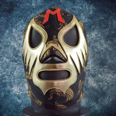 Ephesto Luchador Mask Mexican Wrestling Mask Lucha Libre Halloween ...